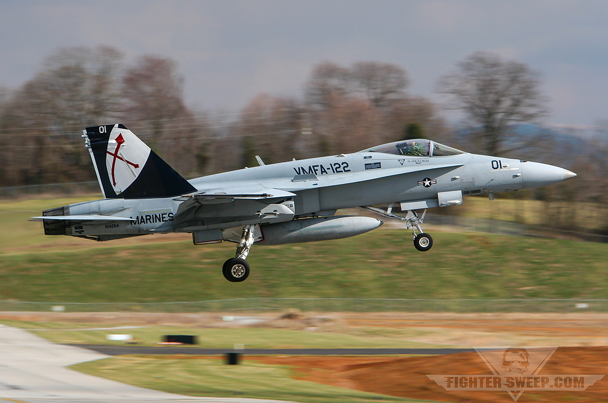 164264_VMFA122_F18_TRI_MAR06_TO1FS | Fighter Sweep 164264_VMFA122_F18_TRI_MAR06_TO1FS | Fighter Sweep