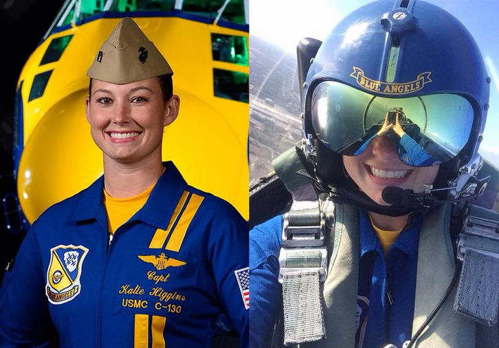 First Woman Pilot Blue Angels Fighter Sweep